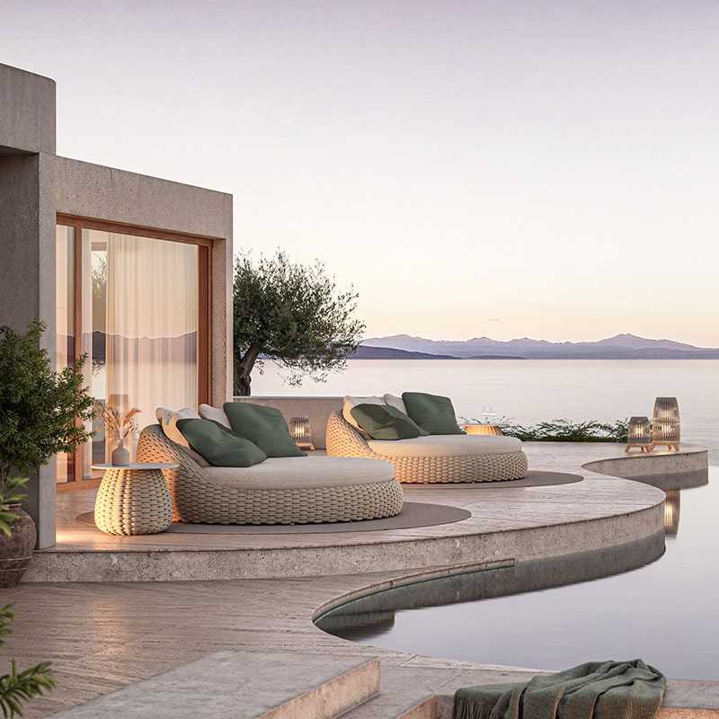 Manutti Gartenmöbel | KOBO Daybed