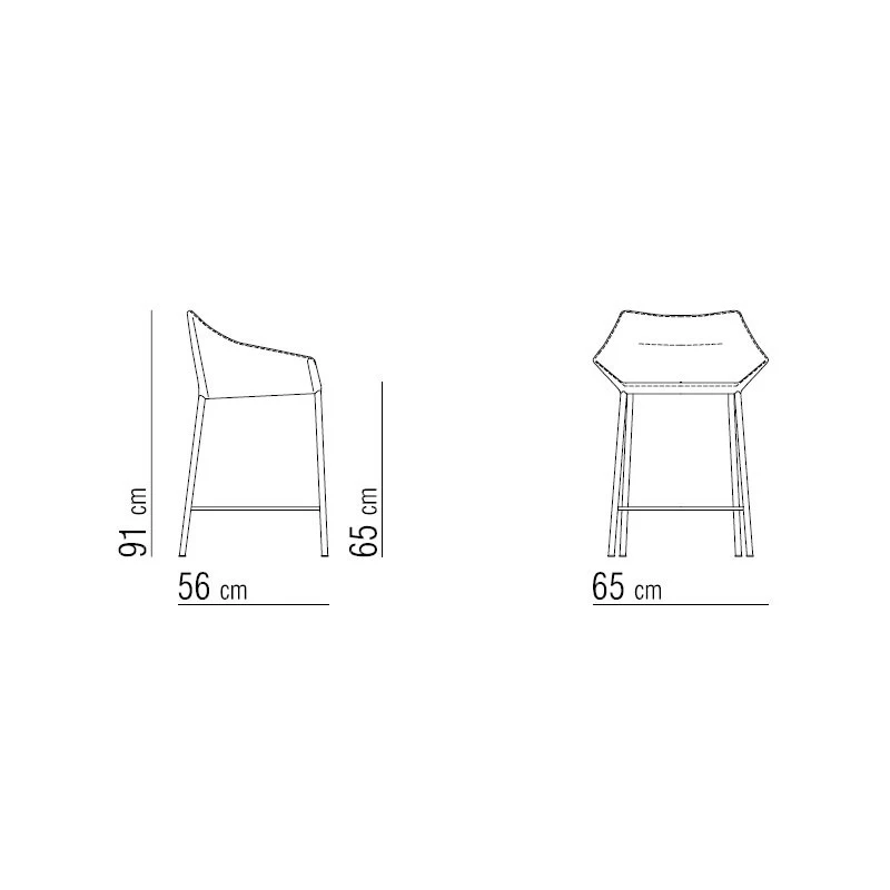 Flexform HAIKU Barstuhl