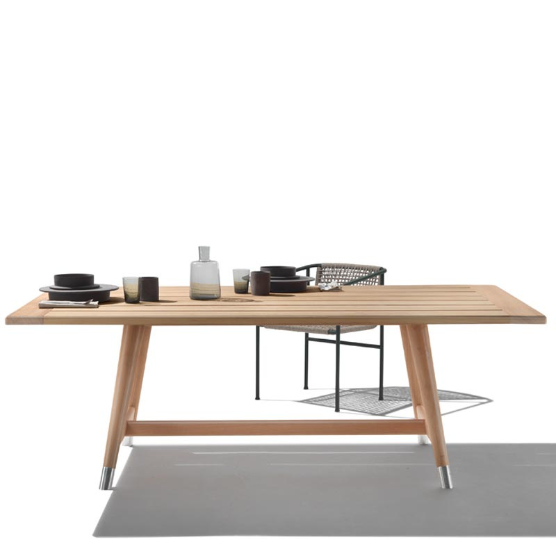 Flexform DESCO OUTDOOR Esstisch Iroko