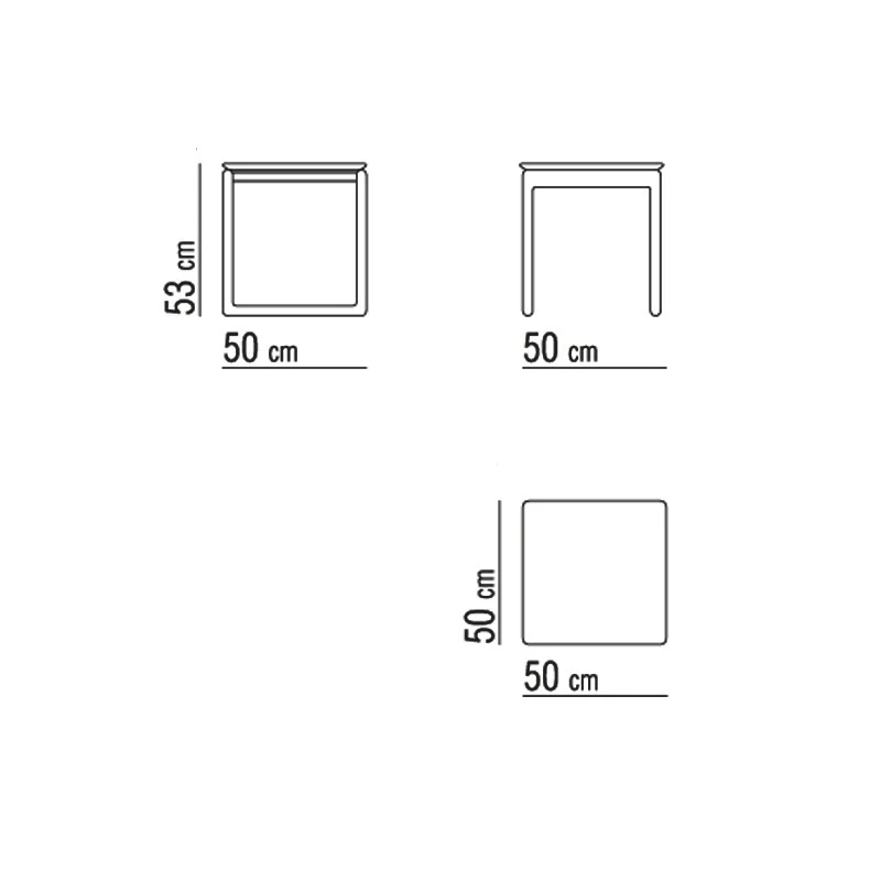 Flexform BRIG Beistelltisch